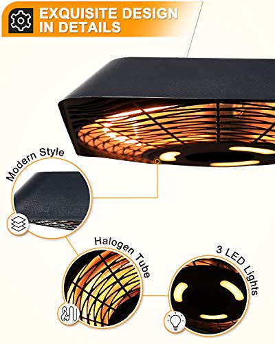 STAR PATIO Electric Patio Heater for Outdoor Use