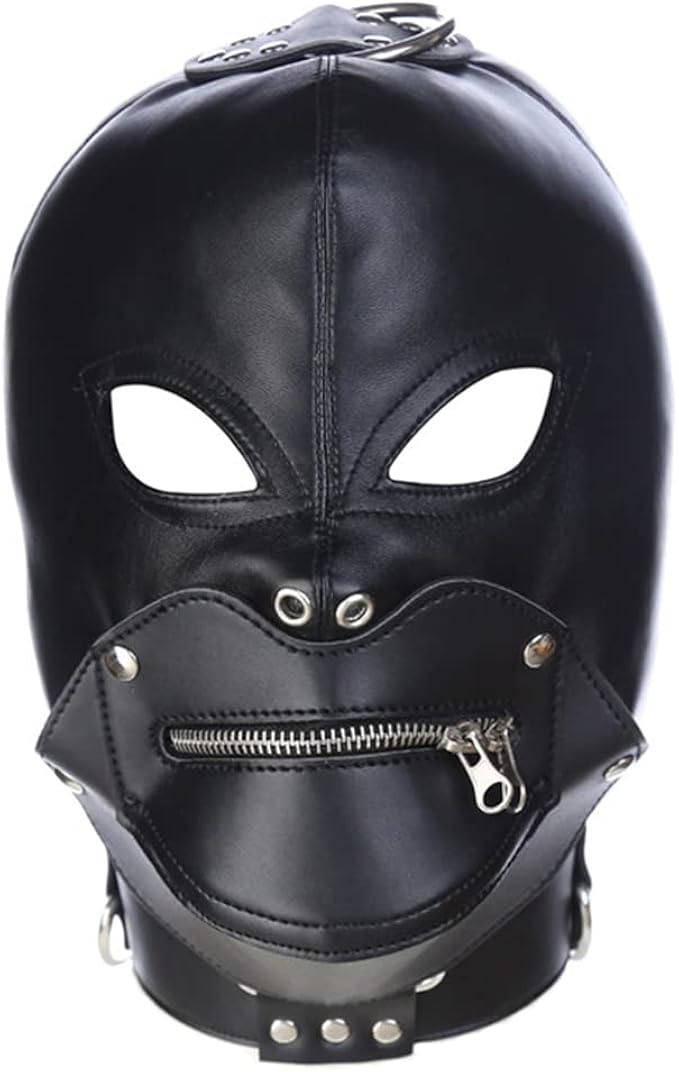 Amazon.com: MYNCBD Lacing Head Masks Hollow Out Eyes Masks Detachable ...