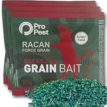 ProPest 500g Single-Take Rat Poison Killer Bait Control Sachets ...