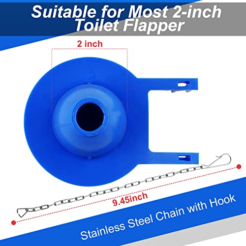 Snapklik.com : 2 Pack Toilet Flappers, Universal 2 Inch Toilet Flapper ...