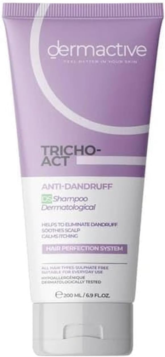 Dermactive TRICHO-ACT Anti Dandruff Shampoo 200ML / 6.9 FL.OZ: Buy ...