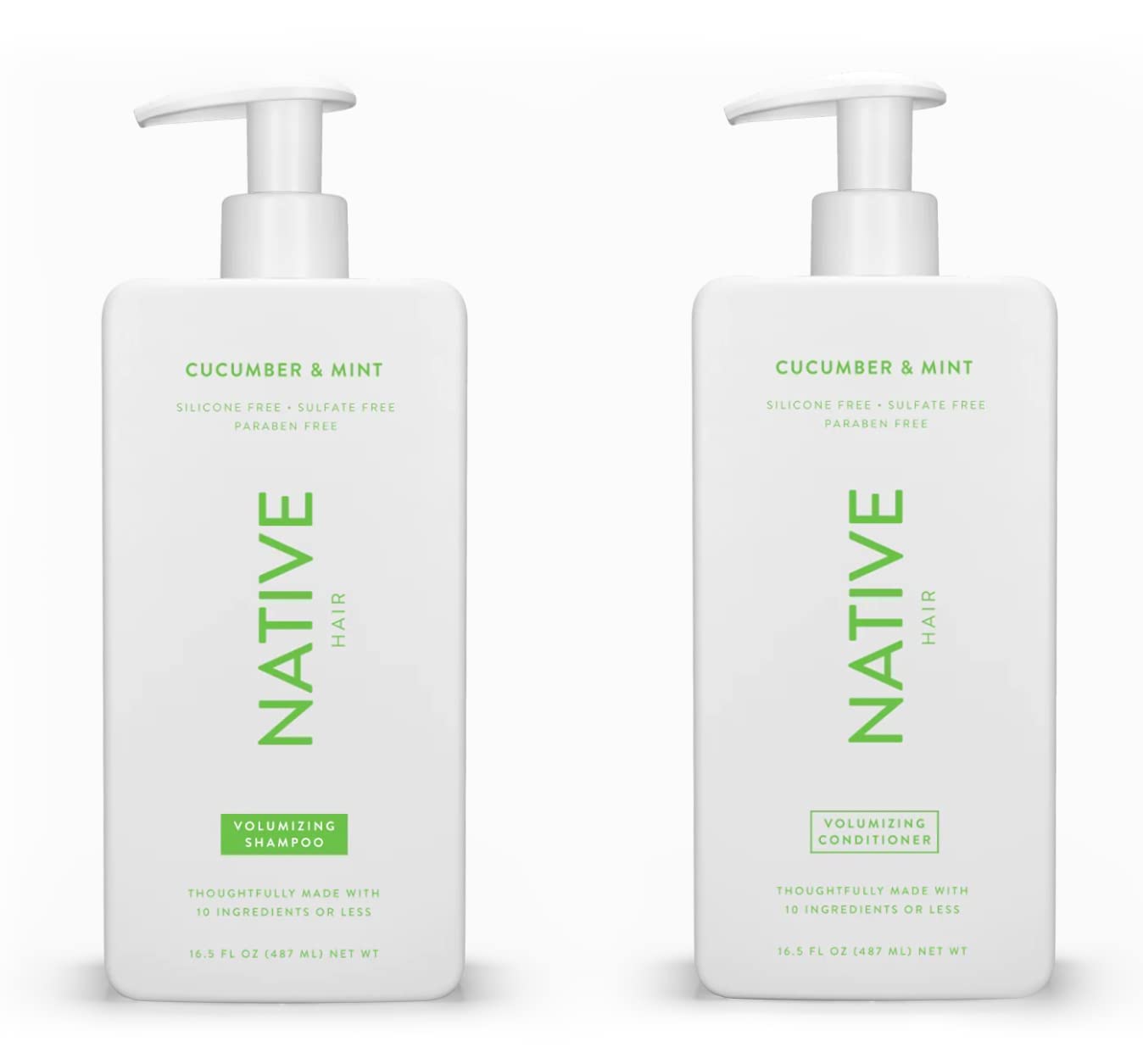 Amazon.com : Native Shampoo and Conditioner Set | Sulfate Free, Paraben ...
