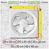 ARMORX Mosquito Net for Exhaust Fan, Bathroom, Kitchen & Ventilation ...