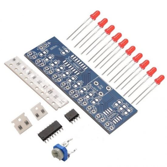 Techtonics NE555 + CD4017 Water Flowing Light LED Module DIY Kit ...