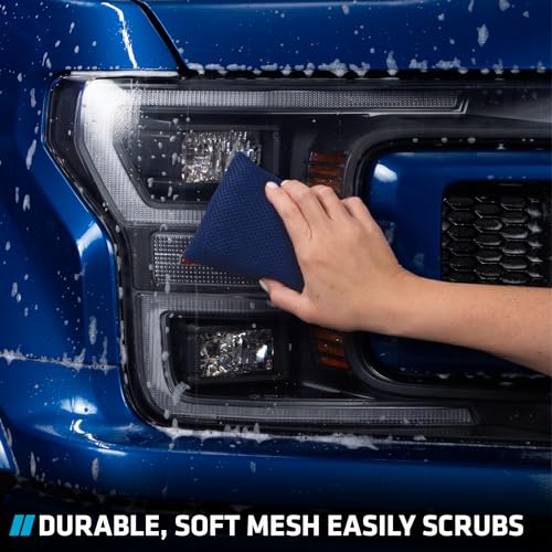 Snapklik.com : Mesh Bug Sponge, Cleaning Car Wash Sponge For Bugs And ...
