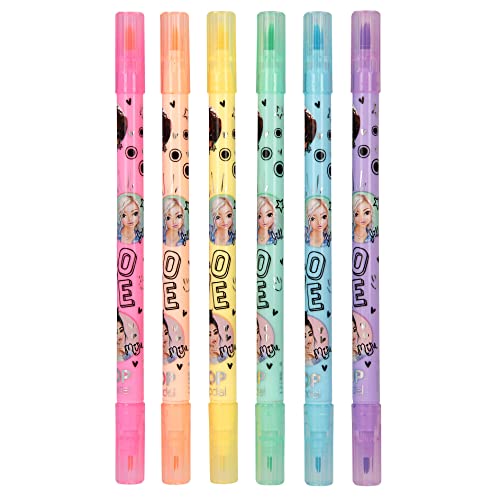 Depesche TOPModel 12188 Pen Set for Children, with 6 Felt Tip Pens in ...