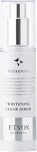 Amazon | エトヴォス 薬用 ホワイトニングクリアセラムW 【医薬部外品】 50ml 敏感肌 美白 ブライトニング トラネキサム酸 | ETVOS | 美容液 通販