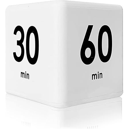 Amazon.com: TimeCube Plus Preset Timer with 4 LED Light Alarm for Time ...