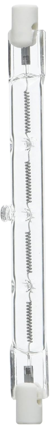 Sylvania T3 Double End Halogen 500W Light Bulb, Dimmable, R7s Base ...