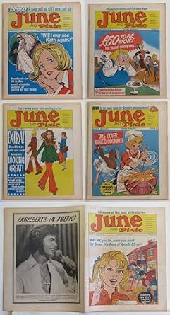 June & Pixie comics x 5, March 1973, including 4-page flyer for ‘Pink ...