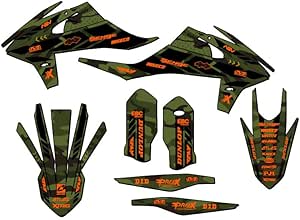 Amazon.com: 2020-2023 XCF-W Apache Green Senge Graphics Base Kit ...