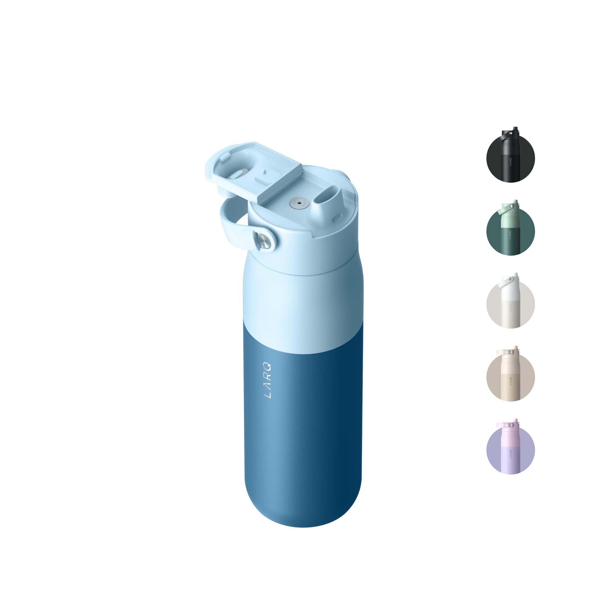 LARQ Bottle Swig Top 23oz - Insulated Stainless Steel Water Bottle with ...