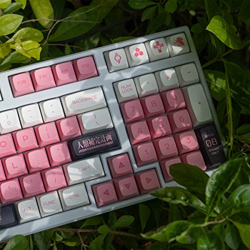Electronikz - mintcaps Pink White PBT Mecha Keycaps 138 Keys XDA ...