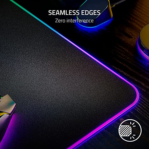 Razer Strider Chroma Hybrid Gaming Mouse Mat Chroma RGB: Hybrid Soft ...