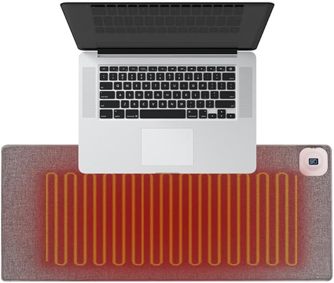 Gobesty Warm Desk Pad Office Desk Mat with Auto Power Off Warm Desk Pad ...