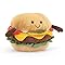 Amazon.com: Jellycat Amuseables Burger Stuffed Toy, 4.5 inches - Food ...