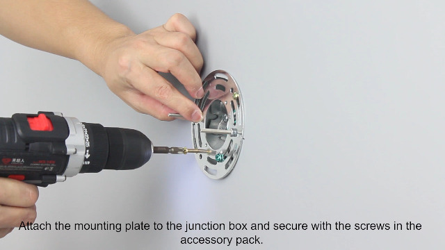 Watch hardwired wire connection & install with junction box guide on ...