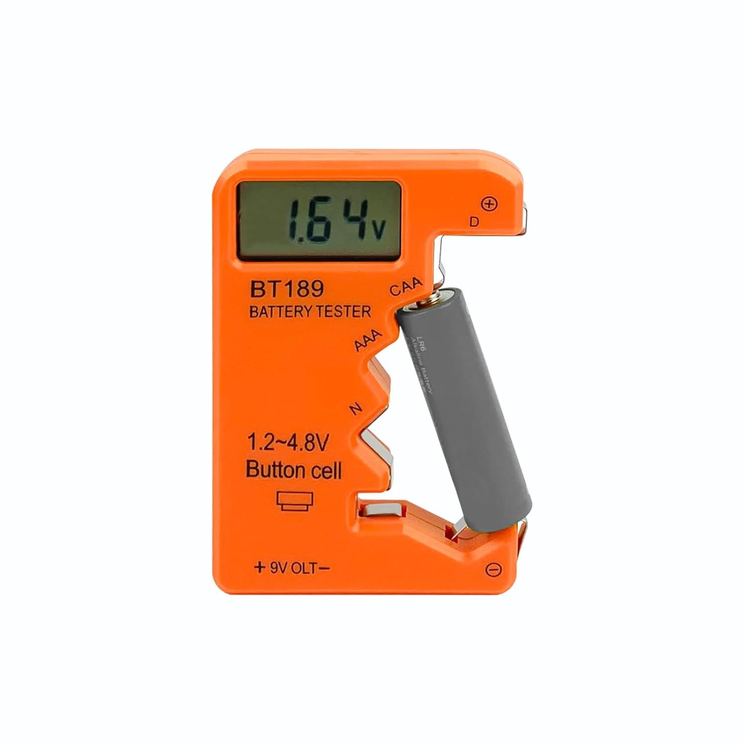 ZUFECY Battery Tester Checker, Universal Battery Tester for AA AAA C D ...