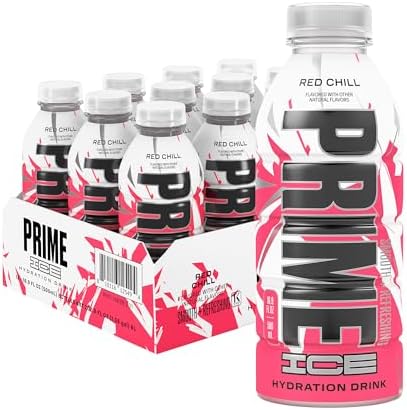 Amazon.com : PRIME Hydration ICE RED CHILL, Sports Drinks, Electrolyte ...