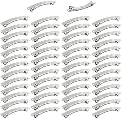 Amazon.com: ALL in ONE 20pcs 60mm French Barrette Hair Clips for DIY ...