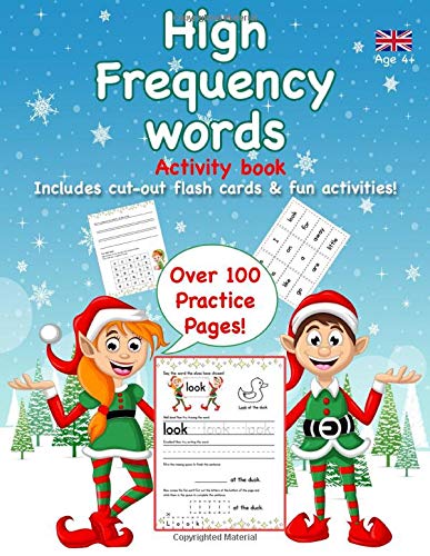 Amazon.com: High Frequency Words Activity Book: Kids Will Love Learning ...