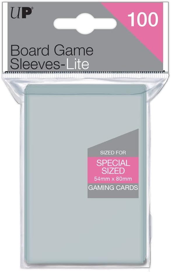 Amazon Ultra PRO Special Sized Lite Board Game Sleeves 100ct For 54mm X 80mm Cards amazon-ultra-pro-special-sized-lite-board-game-sleeves-100ct-for-54mm-x-80mm-cards