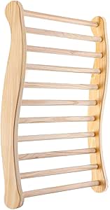 Amazon.com : Zatiki Sauna Backrest – S-Shape Ergonomic Sauna Chair with ...