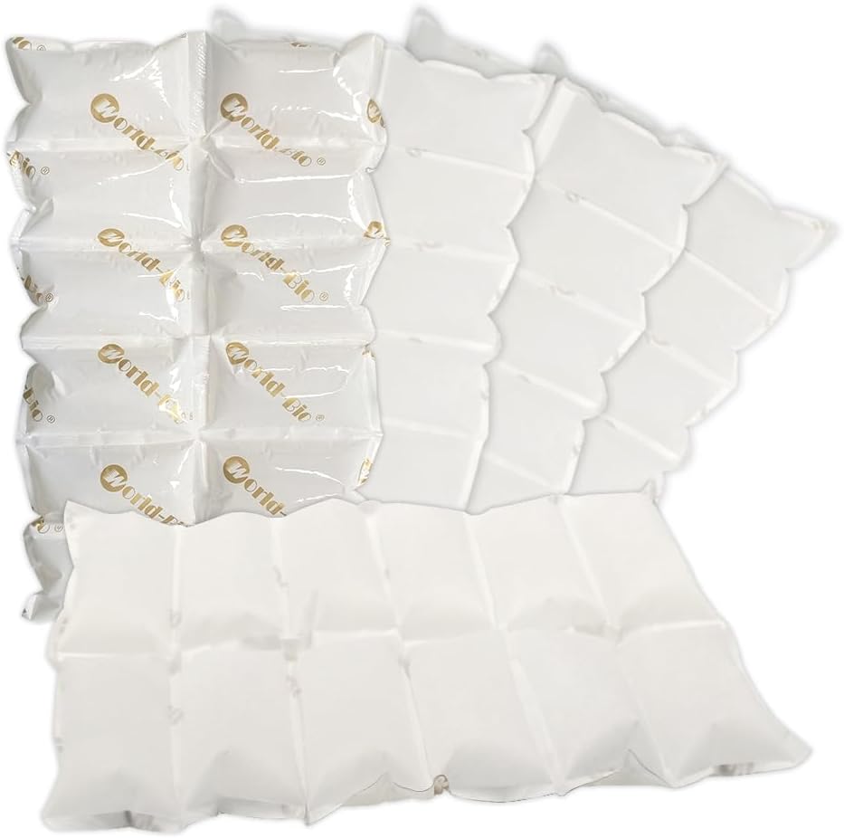 Amazon.com: Dry Ice Packs for Shipping Frozen Food, 5 Sheets,60cells ...