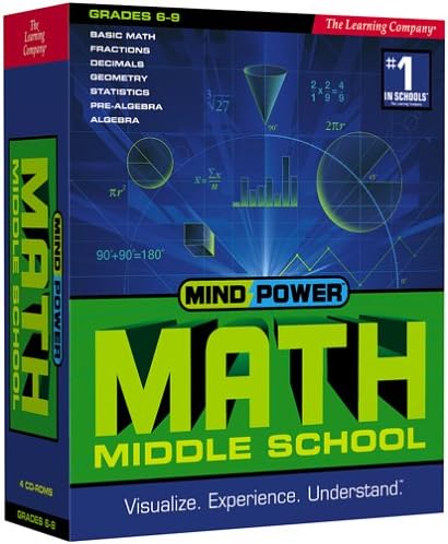 Amazon.com: Mind Power Math Middle School (Grade 6-9) : Software