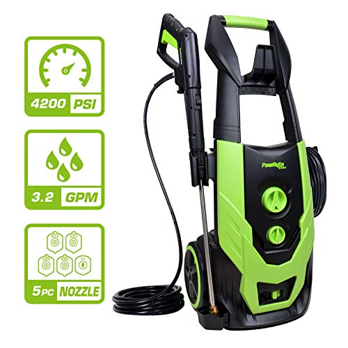PowRyte Elite 4200PSI 3.2GPM Electric Pressure Washer, Electric Power ...