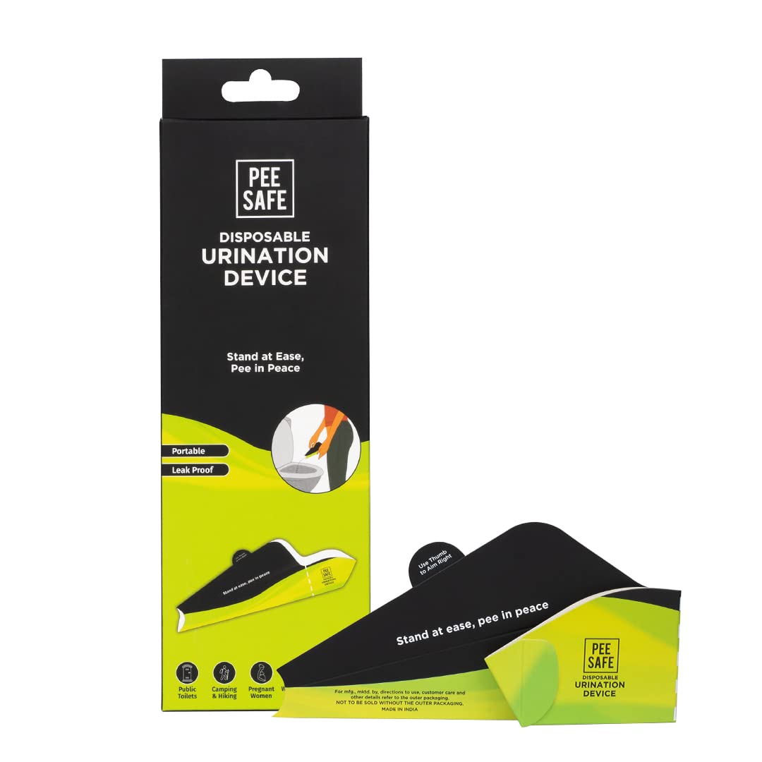 Pee Safe Foldable & Disposable Female Urination Device | For Women ...