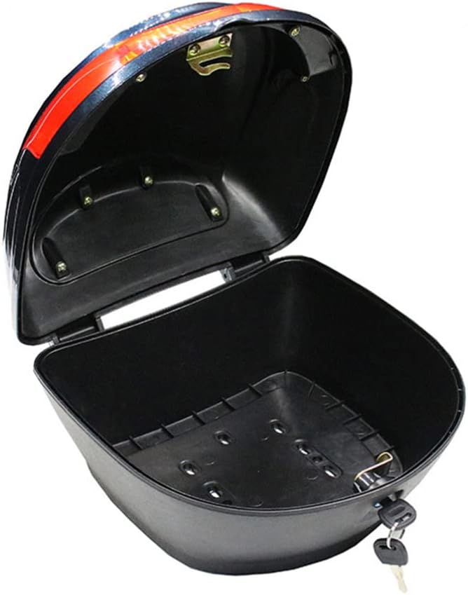 Amazon.com: SEWACC Motorcycle Trunk Large Capacity Lock Storage Case ...