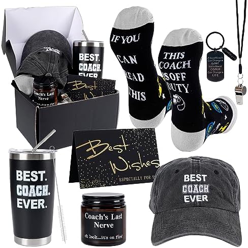 Amazon.com | LiYiQ Coaches Gifts, Best Coach Ever, Christmas Gifts ...