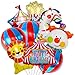 Amazon.com: 9PCS Carnival Foil Balloons Animal Balloons Carnival Theme ...