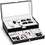 Amazon.com: TomCare Upgraded Watch Box Watch Case Jewelry Organizer ...