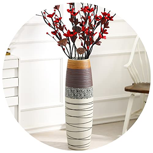 Jarrones Decorativos Modernos Suelo - Hiper Asia