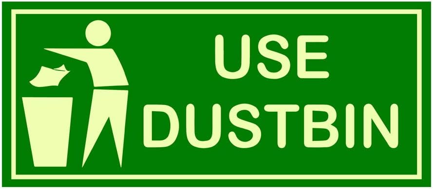 999Store office supplies sunboard use dustbin sticker signage sign ...