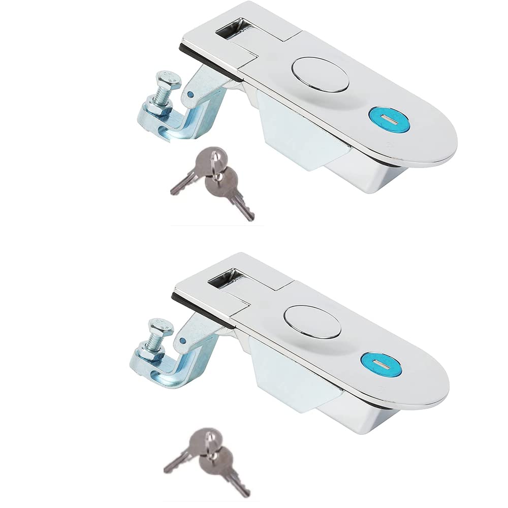 Amazon.com: Compression Latch Flush Mount Trigger Latch, Zinc Alloy ...