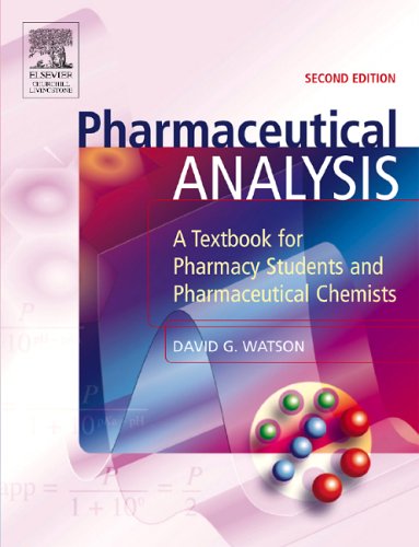 Pharmaceutical Analysis: A Textbook for Pharmacy Students and ...