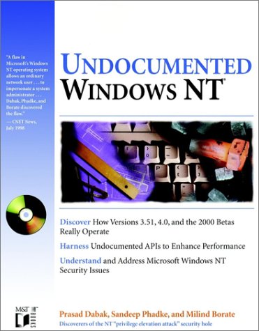 Undocumented Windows NT?: Dabak, Prasad, Phadke, Sandeep, Borate, Milind: 9780764545696: Amazon ...