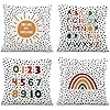 Amazon.com: ISANOU Baby Nursery ABC Alphabet Throw ...