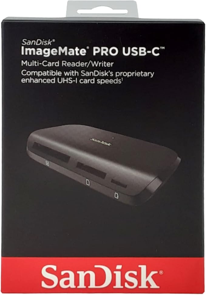 Amazon.com: SanDisk ImageMate Pro USB-C Multi-Card Reader/Writer ...