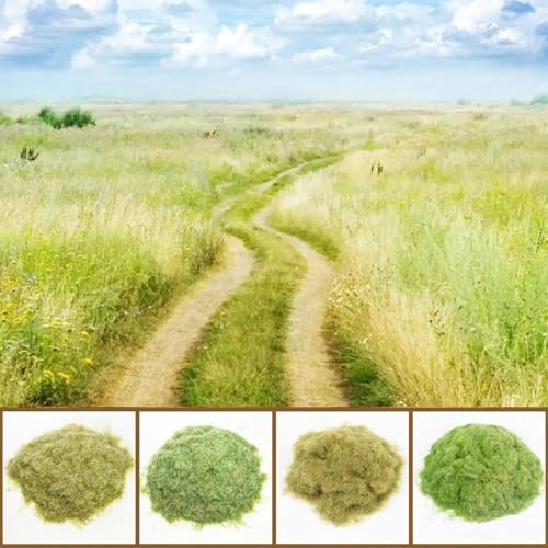 Amazon.com: Warmtree 4Pcs Mixed Static Grass Terrain Powder 3mm Diorama ...