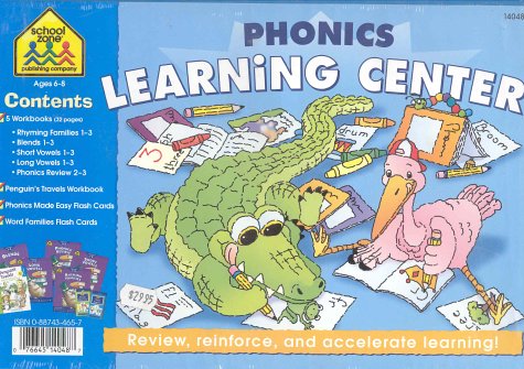 Phonics Learning Center: School Zone, Joan Hoffman: 9780887434655 ...