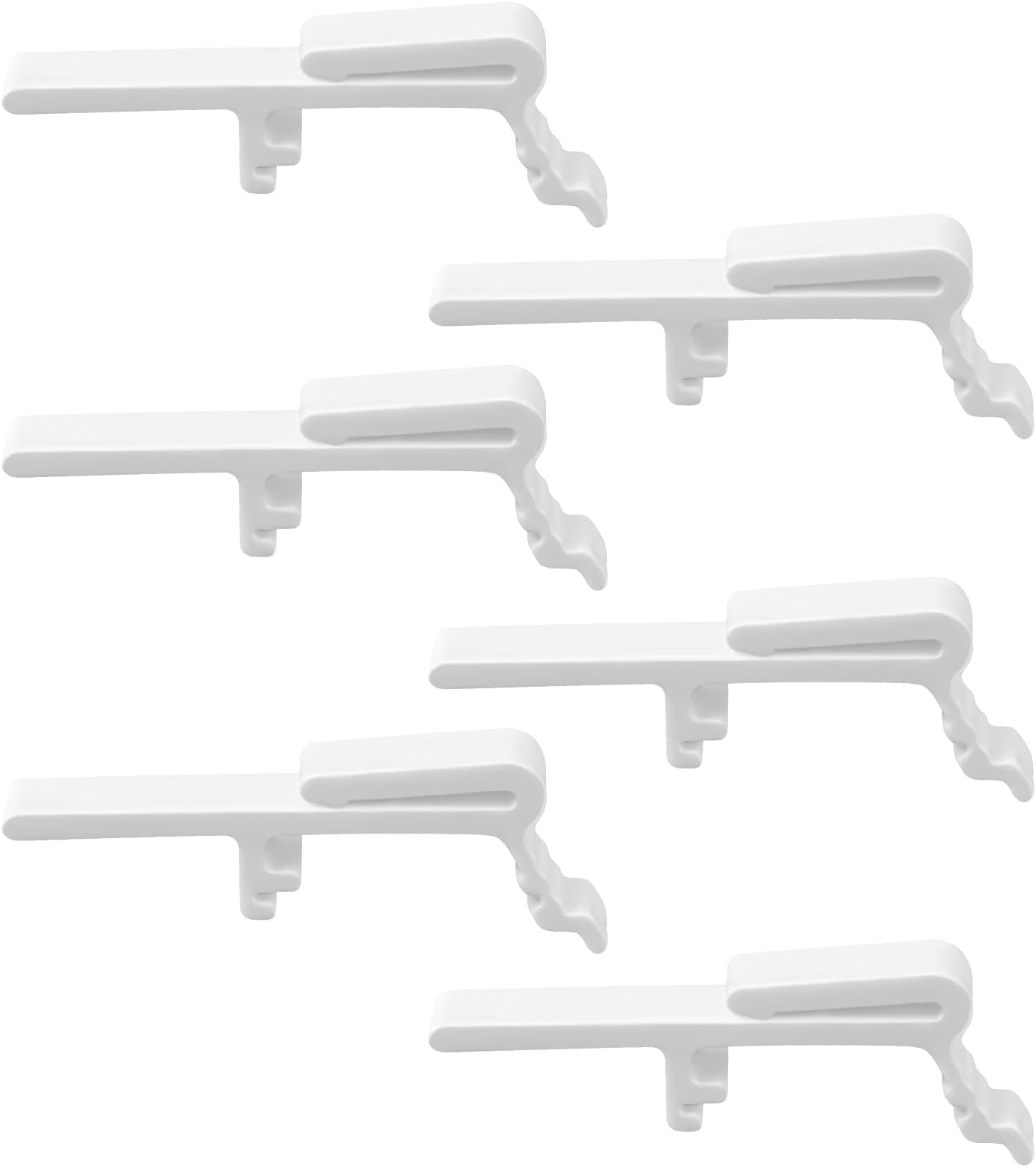 Amazon.com: 6pcs Valance Clip Vertical Blinds Dust Cover Holder Bracket ...