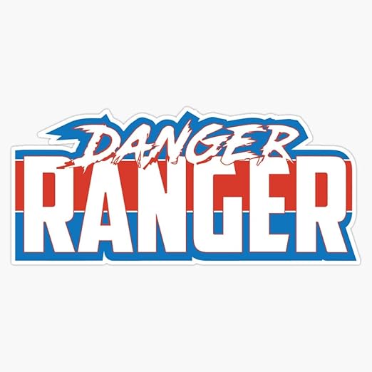 Amazon.com - Danger Ranger Sticker Bumper Sticker Vinyl Decal 5"