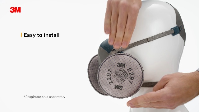 3m 7000 Series Respirator With P100 Filter