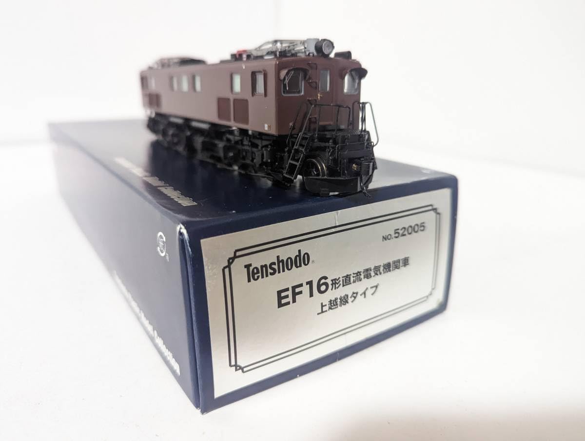 Amazon | 美品 動作確認済み 箱付 希少 天賞堂 0803 52005 EF16形 直流電気機関車 上越線 HOゲージ 鉄道模型 Tenshodo 国鉄 | 鉄道模型 通販