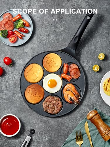 Snapklik.com : Reemix Mini Pancake Pan, Make 7 Unique Flapjack Animals ...