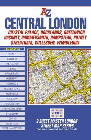 Master Map of Central London (London Master Maps): 9780850399578 ...